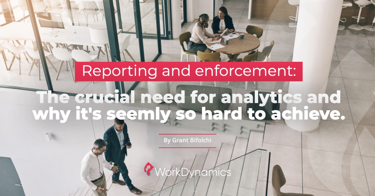 Reporting and enforcement: the crucial need for analytics and why it's ...